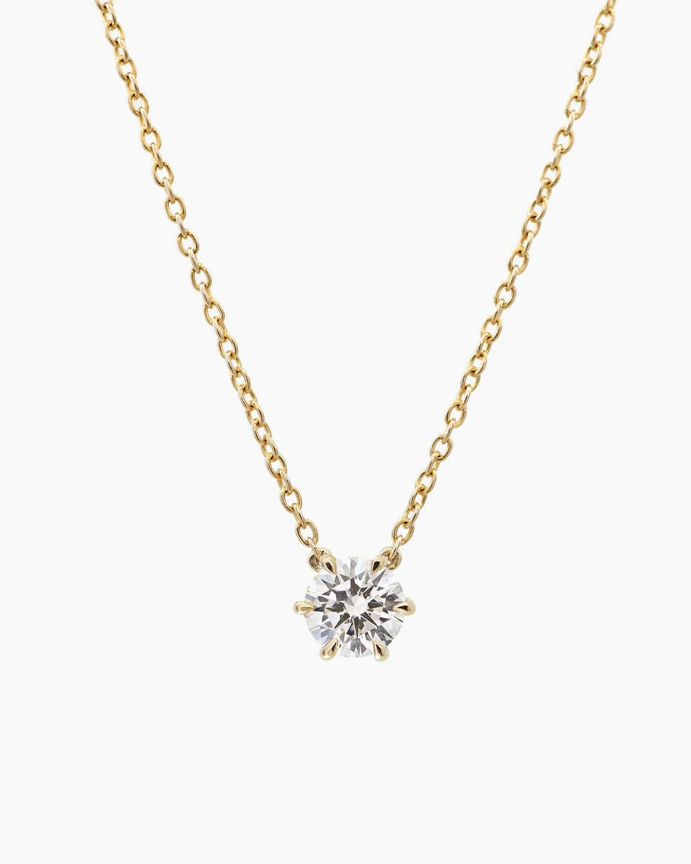 Single Diamond Earring turned into a Pendant – Kate Webster Jewellery ...